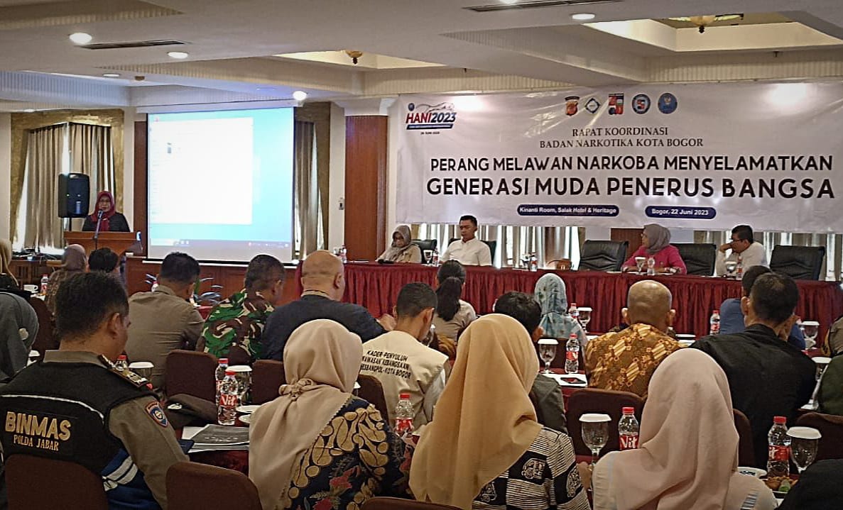 Perangi Narkoba, 6 Kelurahan di Kota Bogor jadi Pilot Project Bersinar – jabarekspres.com