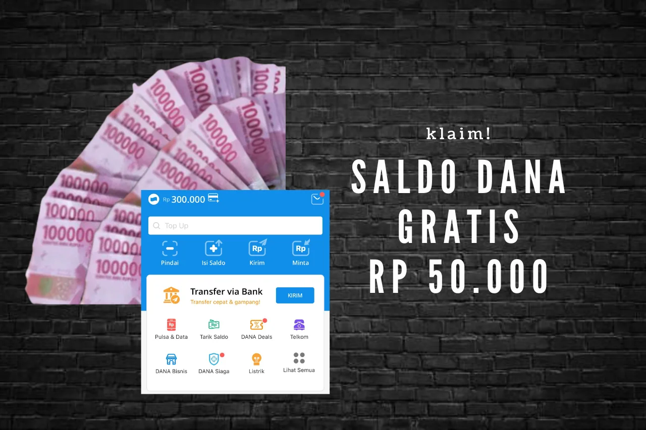 Saldo DANA Rp 50 Ribu dari Link Kaget Berikut Ini! – jabarekspres.com