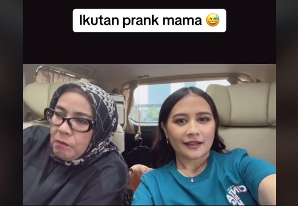 Viral Prank Mama di TikTok, Prilly Latuconsina Ikutan Tren Tapi Ekspresi Sang Ibu Tak Mengelak ...