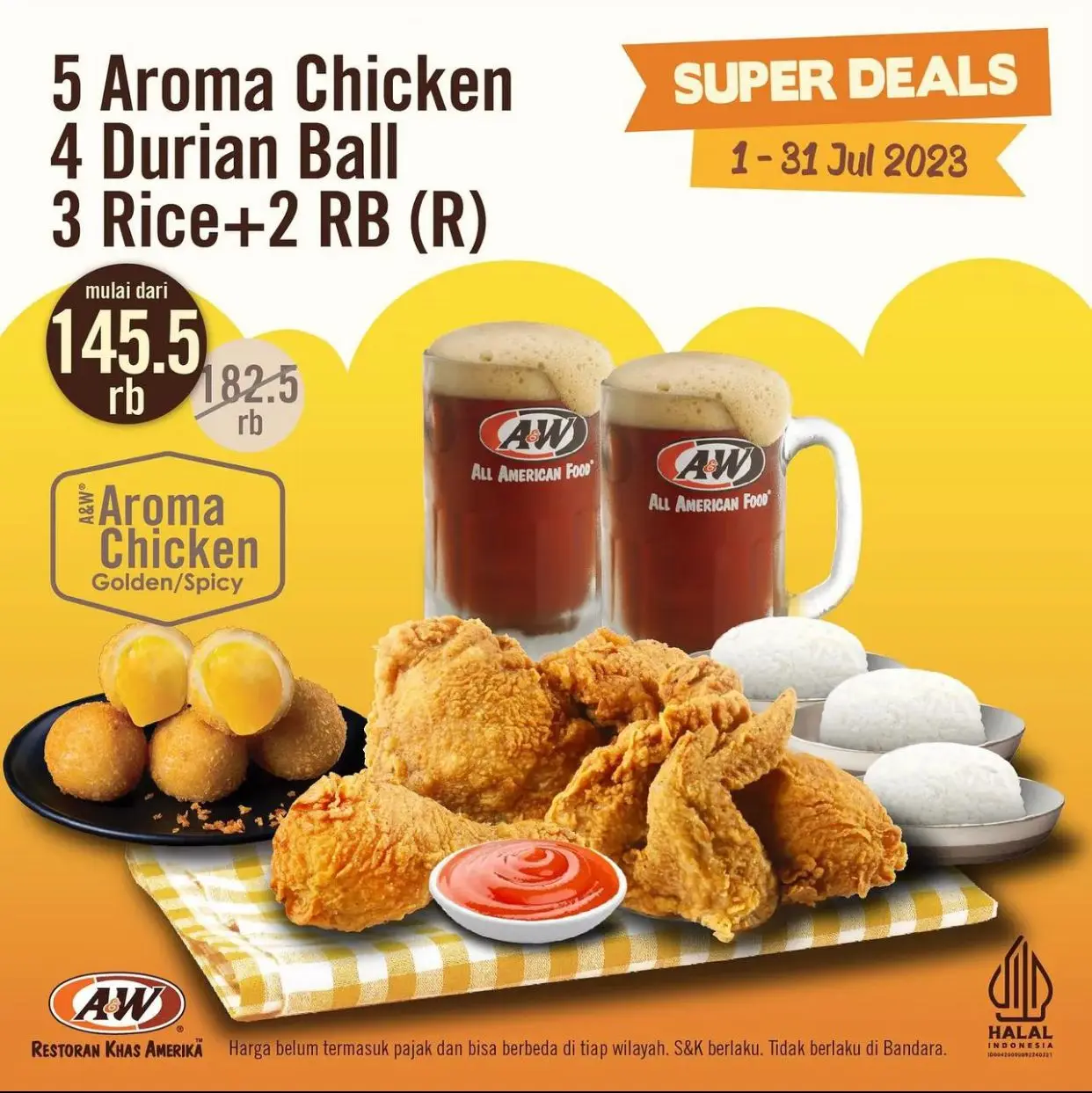 Promo A&W Juli 2023, Nikmati Keuntungannya Saat Ini Juga ...