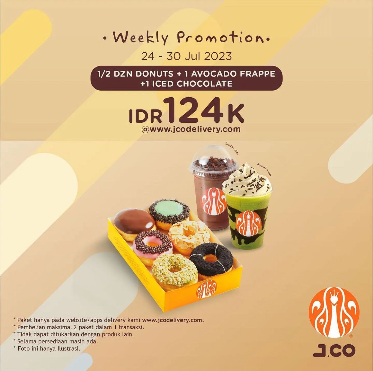 Promo Jco, Nikmati Paket Menu Mingguan Ini Hanya 124K Saja ...