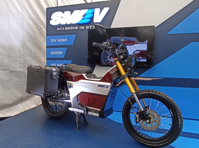 SMEV Meluncurkan Motor Listrik EM-1, Punya Jarak Tempuh 110 KM Harga Rp ...