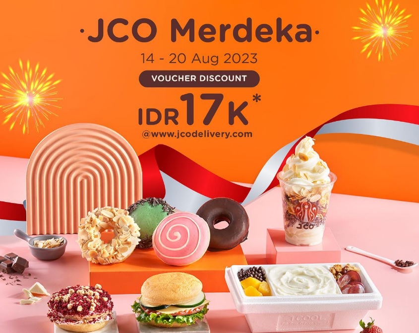 3 Promo JCO Merdeka 2023: Diskon 17 Ribu, 3 Box JPOPS, 2 Bevarages ...