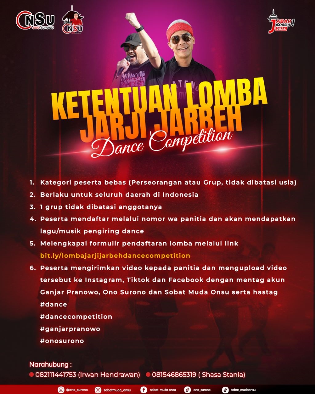 Sambut HUT RI ke-78, Sobat Muda Onsu Gelar Jarji Jarbeh Dance ...