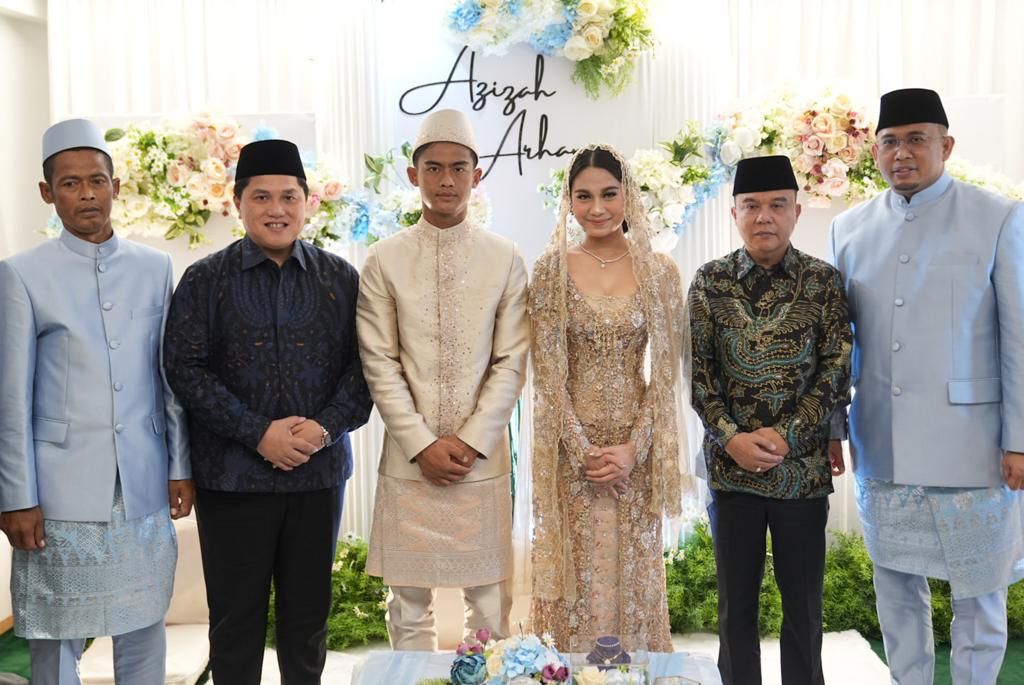 Erick Thohir Berikan Pesan Agar Pernikahan Langgeng untuk Pasutri ...