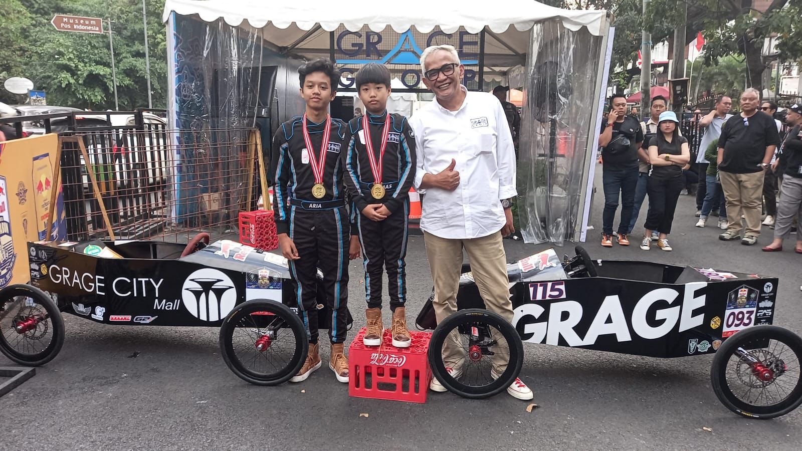 Keren! Tim Grage Raih Juara Umum Ajang Lomba Kereta Peti Sabun 2023 di ...