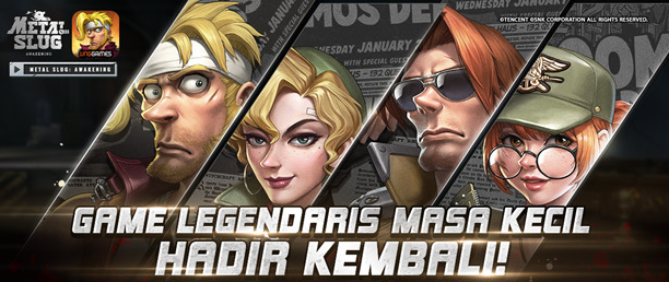 Siap Menggebrak Android dan IOS, Metal Slug Awakening Versi Mobile! – jabarekspres.com