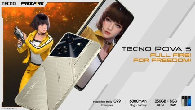 TECNO Rilis Pova 5 Free Fire Edition, Simak Spesifikasi dan Harganya ...
