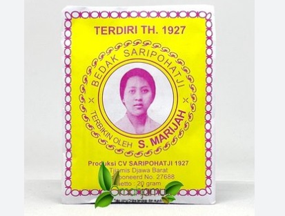 Bedak Legendaris Saripohatji, Terbuat dari Bahan-Bahan Alami ...