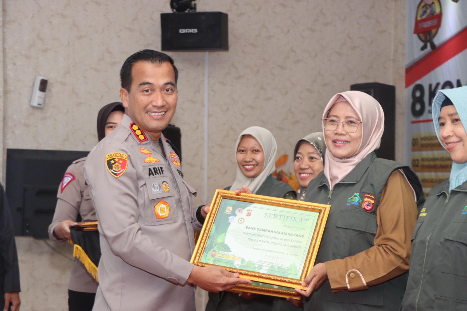 Green Service Satpas Polresta Cirebon Diupgrade, Kini Makin Banyak Bank Sampah yang Dimiliki ...