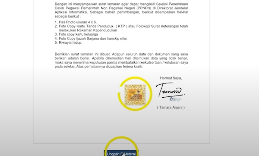 Ini Web Resmi Pembelian E-Materai CPNS dan PPPK 2023, Jangan Keliru ...