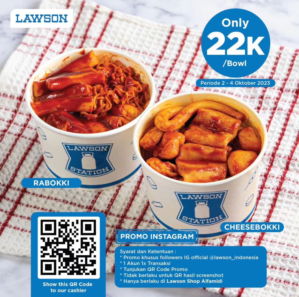 Promo Lawson Indonesia, Nikmati Menu Hemat Serba 22K! – jabarekspres.com