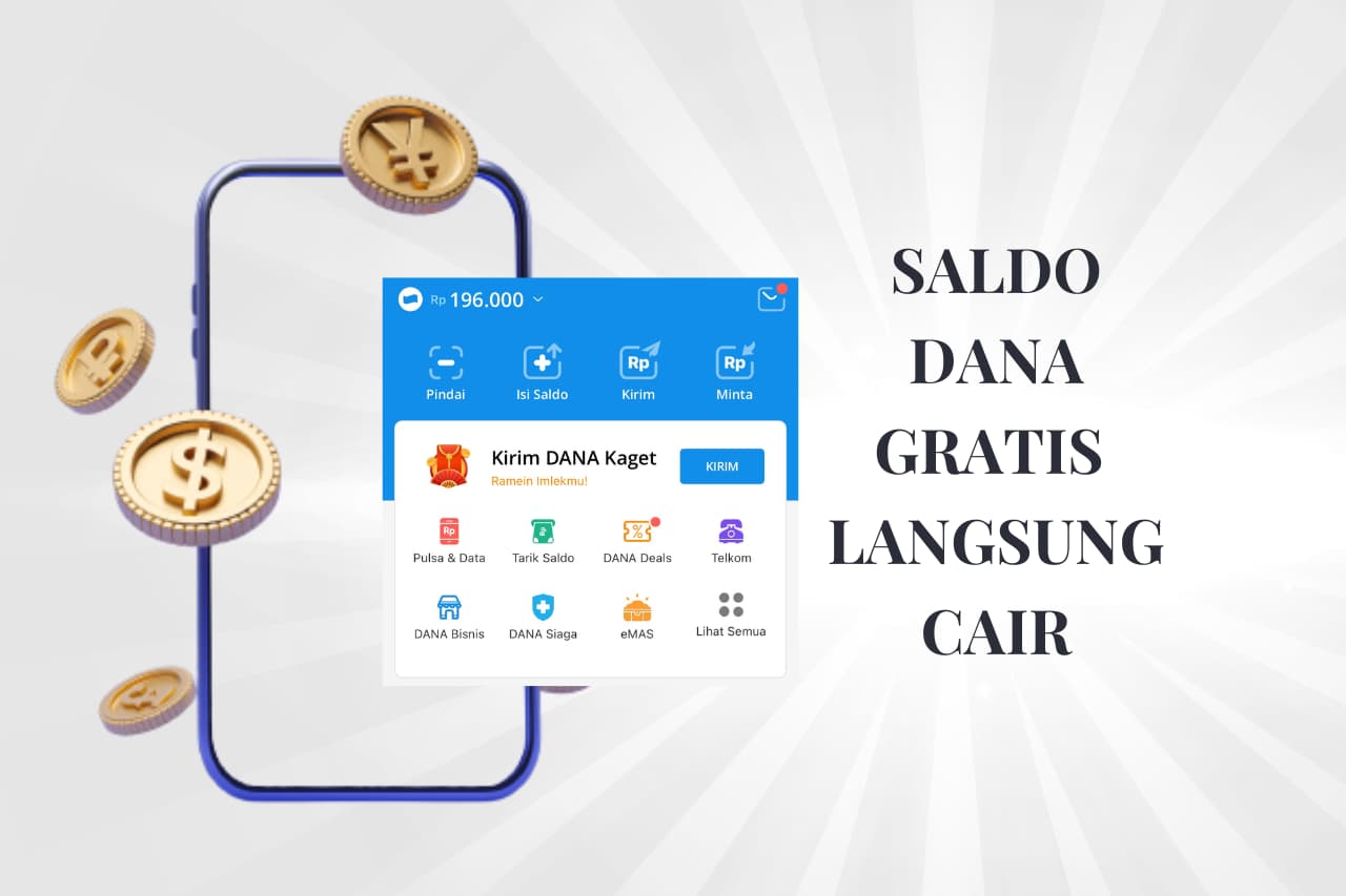Gratis! Cukup Klik Link Ini untuk Peroleh Saldo DANA dengan Mudah ...