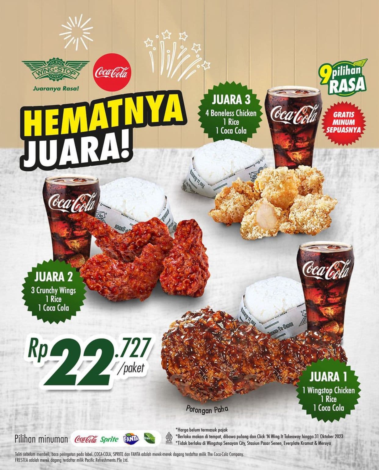 Promo Wingstop, Makan Nikmat Yang Hematnya Juara! – jabarekspres.com