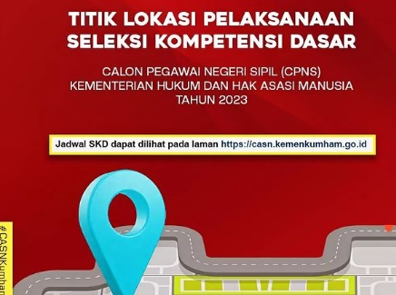 Link Cek Lokasi dan Tanggal Ujian SKD CPNS 2023 di Kemenkumham, Simak ...