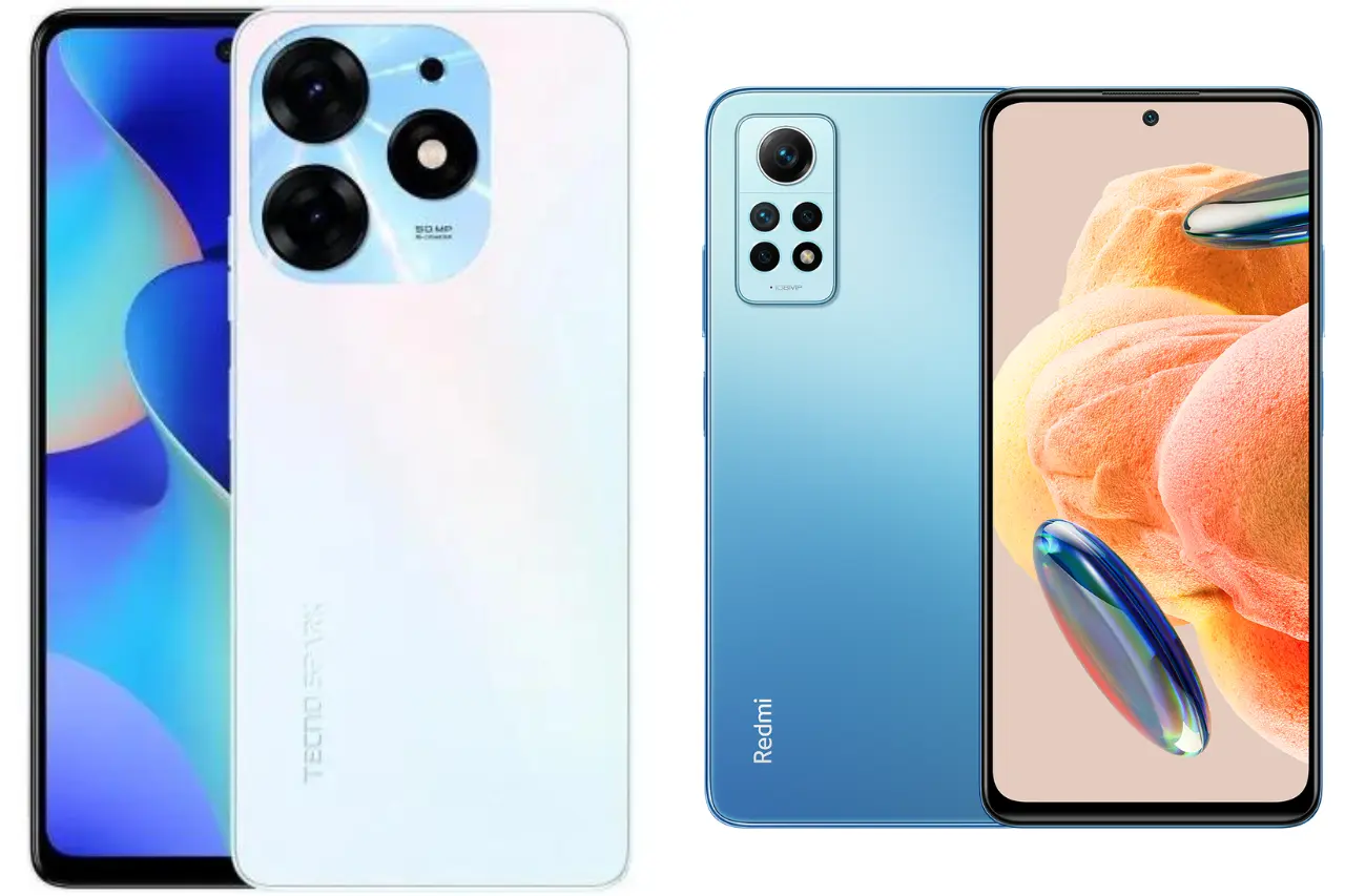 Perbandingan Tecno Spark 10 Pro dan Xiaomi Redmi Note 12: Perbandingan ...