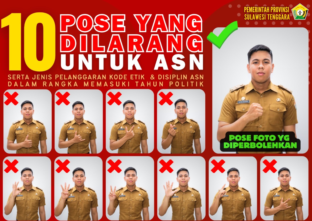 Daftar Pose Foto yang Dilarang untuk ASN, Hanya Boleh Gaya Ini Saja ...