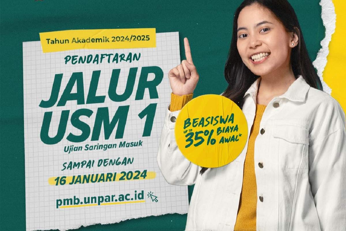 Unpar Buka Jalur USM 1 Bagi Calon Mahasiswa Baru 2024 – jabarekspres.com