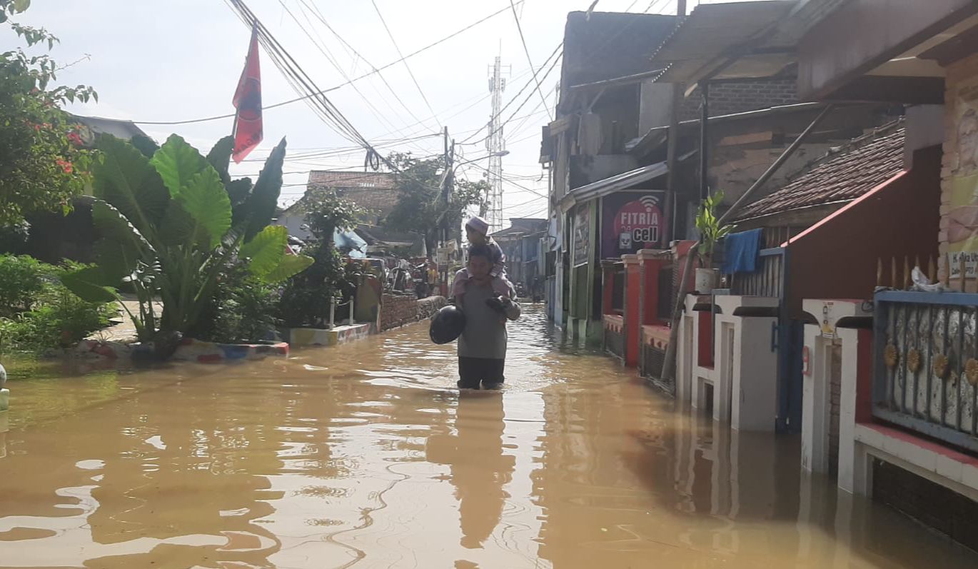 Ribuan Rumah di Kampung Bojong Asih Dayeuhkolot Kembali Terendam Banjir, Warga Minta Penambahan ...