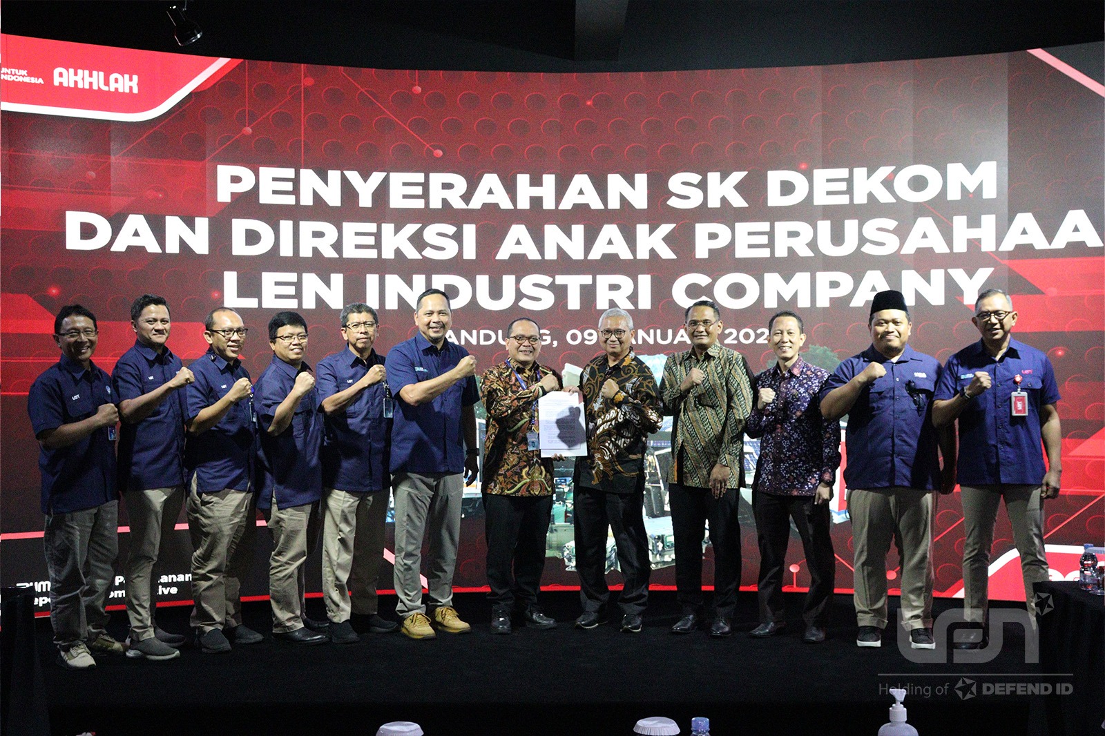 Awali Tahun 2024, PT Len Industri (Persero) Rombak Direksi dan ...