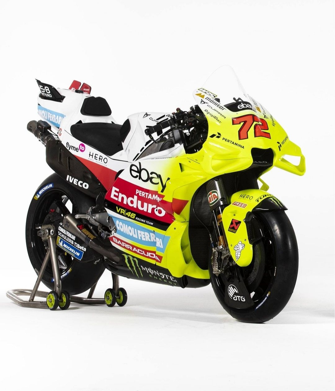 Pertamina Enduro Mejeng di Motor VR46 Racing Team MotoGP 2024 ...