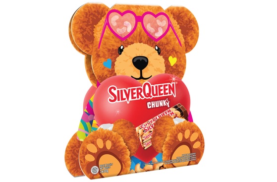 Isi SilverQueen Beruang Viral, Cocok Jadi Kado Valentine ...