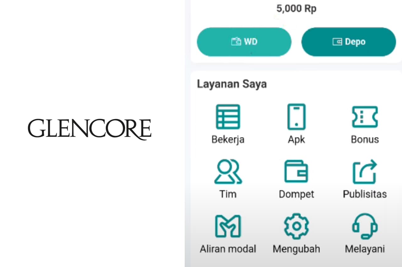 Aplikasi Penghasil Uang Glencore Apakah Aman? Ini Penjelasannya – jabarekspres.com