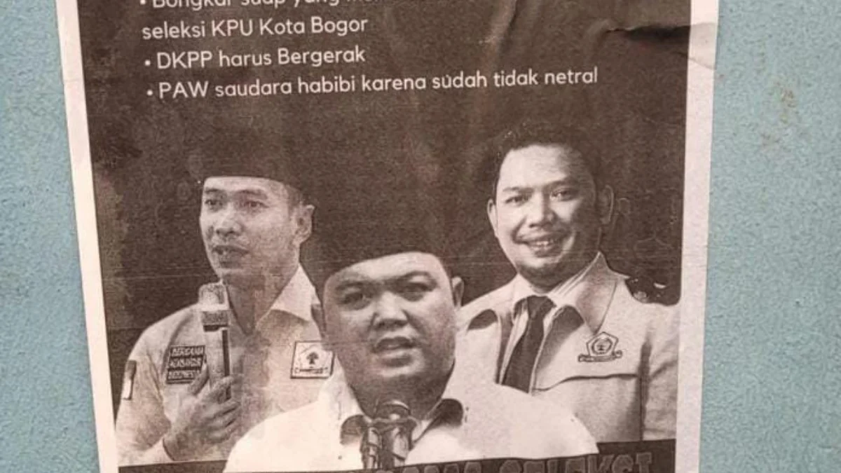 Ketua KPU Kota Bogor Tepis Tudingan Tidak Netral yang Beredar di Poster ...