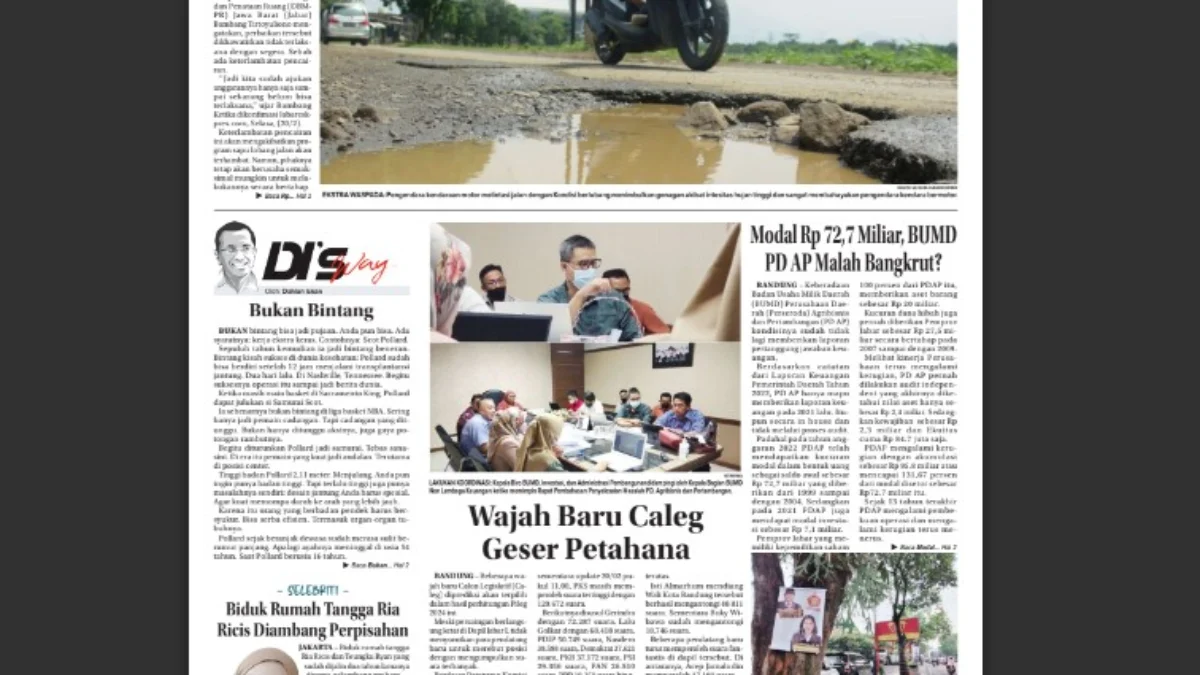 Epaper Jabar Ekspres Edisi Rabu, 21 Februari 2024 – jabarekspres.com