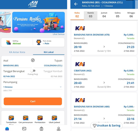 Cara Pesan Tiket Kereta Api Online dengan Aplikasi Access by Kai Terbaru 2024 – jabarekspres.com