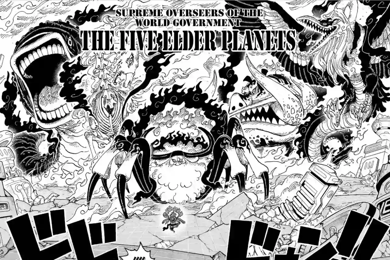 Spoiler One Piece 1111: Wujud Siluman Gorosei Meneror Pulau Egghead ...