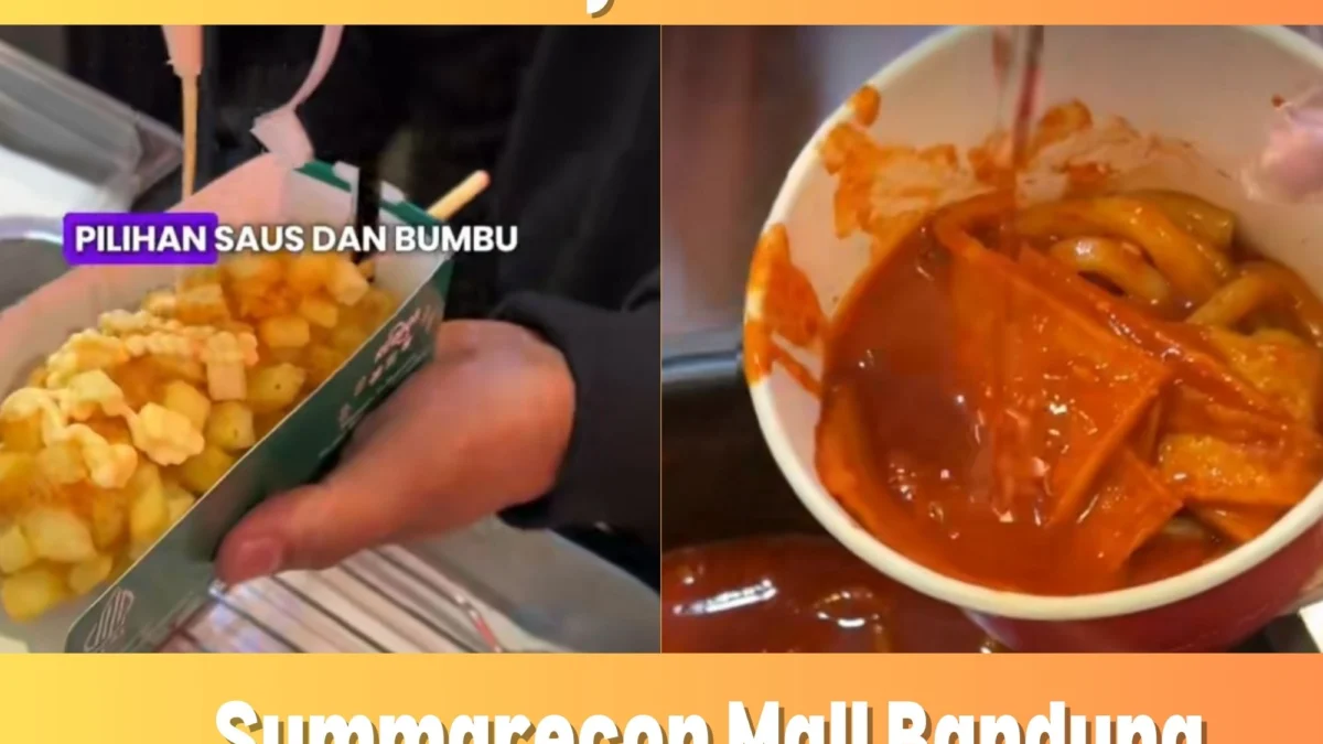 3 Rekomendasi Jajanan Enak di Summarecon Mall Bandung 2024, Cocok Buat ...