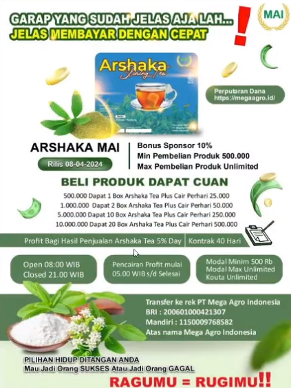 Apakah Investasi Di Mega Agro Indonesia (MAI) Aman? Ini Faktanya – jabarekspres.com