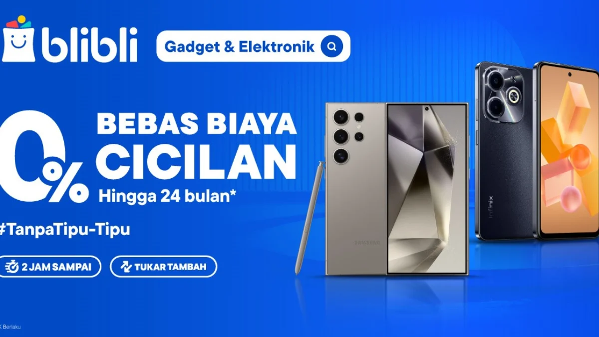 5 Rekomendasi Promo Gadget 2024 Terbaik di Blibli, Cicilan 0% dengan ...