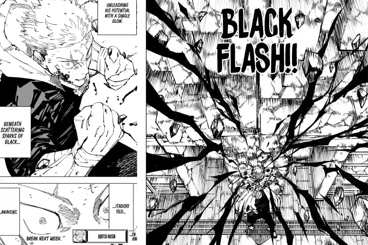 Spoiler Jujutsu Kaisen Chapter 256: Yuji Ngamuk Mengeluarkan Black ...