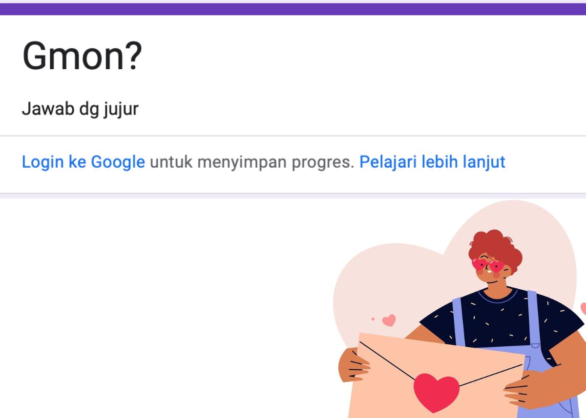 Link Tes Ujian Gamon (Gagal Move on), Malam Minggu Masih Stalking ...