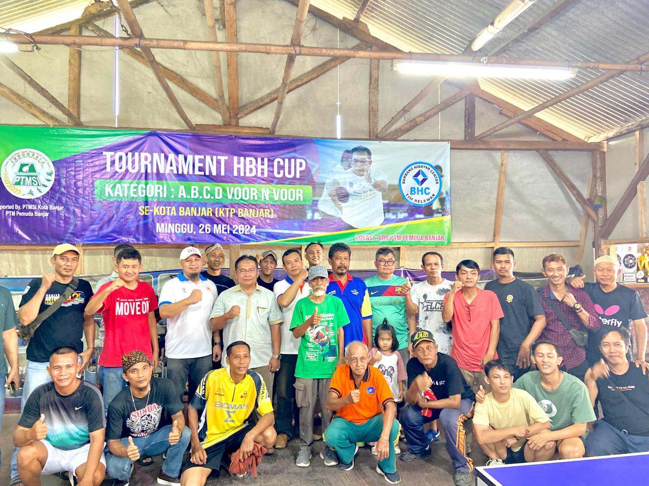81 Peserta Ikut Turnamen Tenis Meja Bambang Hidayah Cup – jabarekspres.com