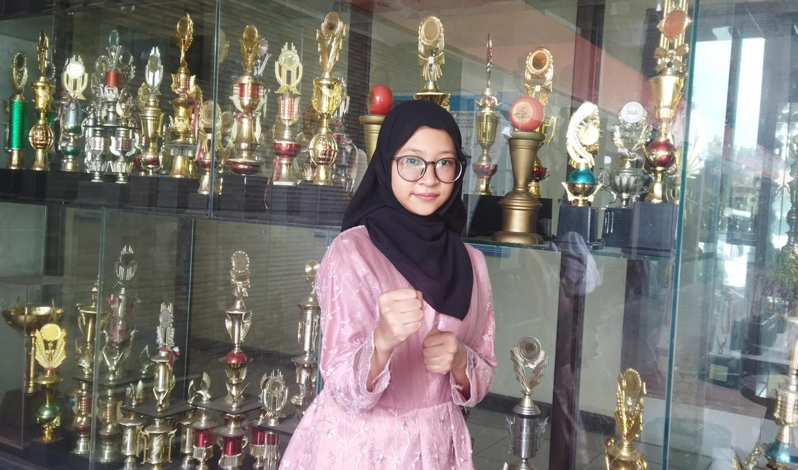 Perjalanan ‘Karateka’ Andini Sofya, Peraih Juara 1 O2SN SMK se-Kota ...
