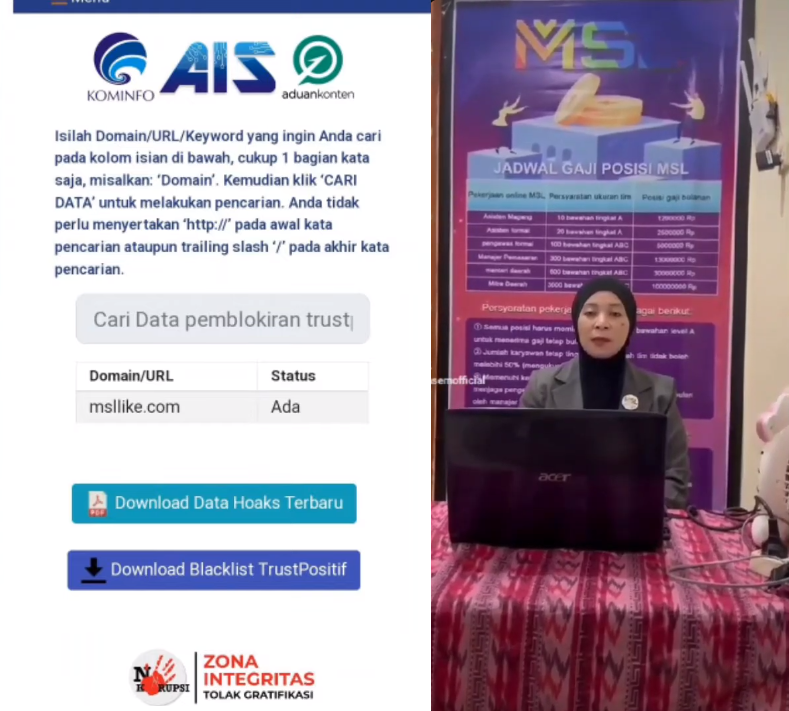 Aplikasi MSL di Blokir Kominfo Karena Terbukti Gejala Scam, Tarik Semua Aset Sebelum Terlambat ...