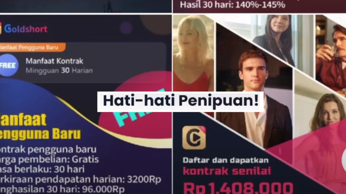 Benarkah Aplikasi Gold Short Tv Ternyata Penipuan? dengan Iming-iming ...