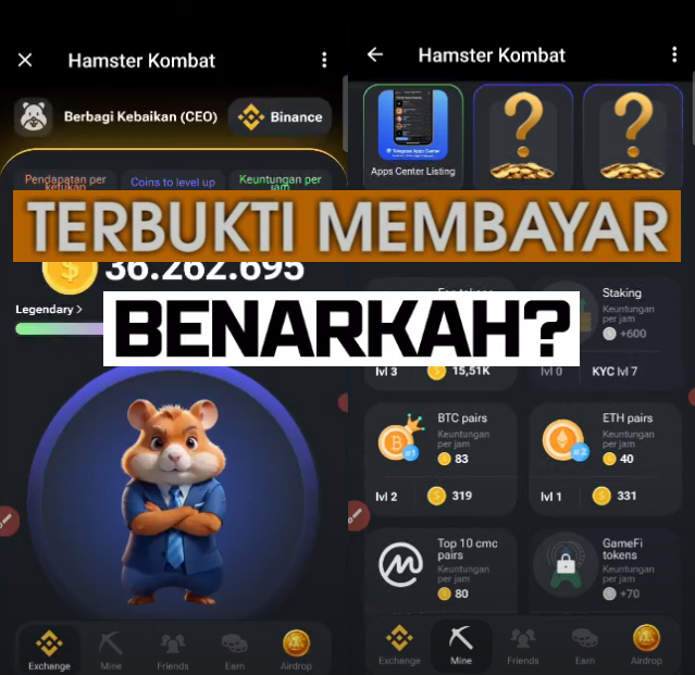 Lagi Viral! Benarkah Penghasil Uang Hamster Kombat Terbukti Membayar ...