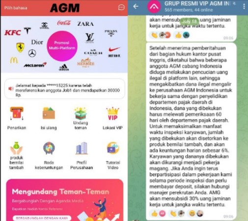 Geger, Akun Anggota Aplikasi Penghasil Uang AGM Sudah Mulai Dibekukan, Apakah SCAM ...