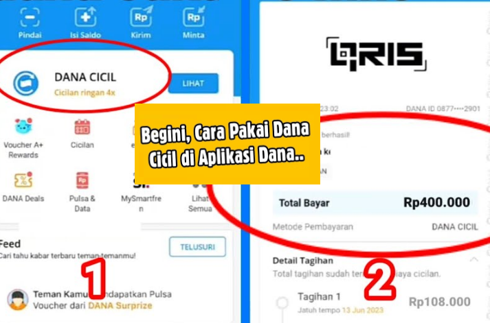 Cara Pakai Dana Cicil di Aplikasi Dana dengan Mudah – jabarekspres.com