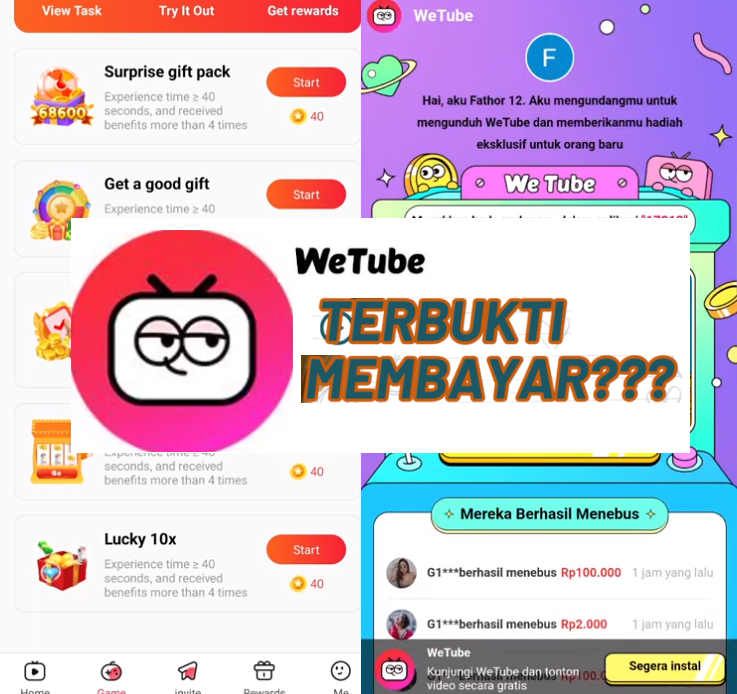 Aplikasi WeTube Terbukti Membayar atau Scam Penipuan? Cek Fakta – jabarekspres.com