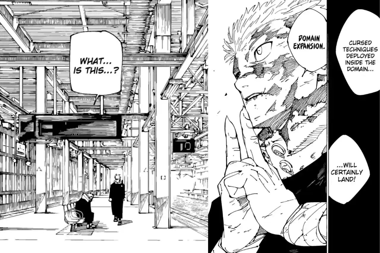 Makna Stasiun Kereta dan Kekuatan Domain Expansion Yuji dalam Jujutsu Kaisen Chapter 264 ...