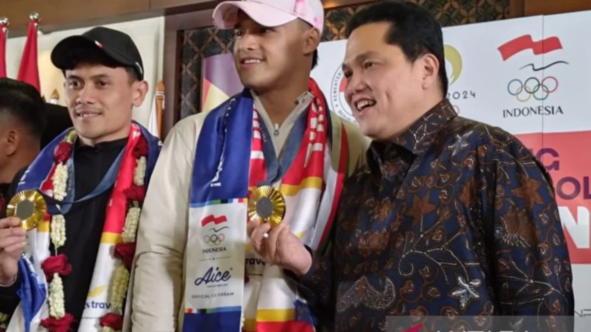 Tiga Atlet Indonesia Pulang Bawa Medali Olimpiade Paris 2024, Pemerintah Akan Beri Bonus Rp6 ...