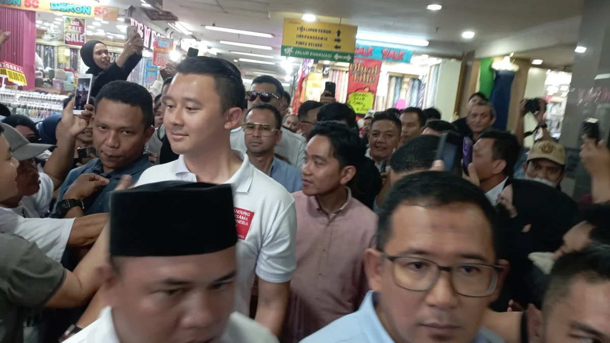 Didampingi Ritchie Ismail dan Rafi Ahmad, Gibran Rakabuming Sapa ...