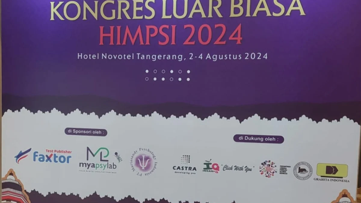 Martasandy Psychology Indonesia Ikut Promotori Kesuksesan KLB HIMPSI ...