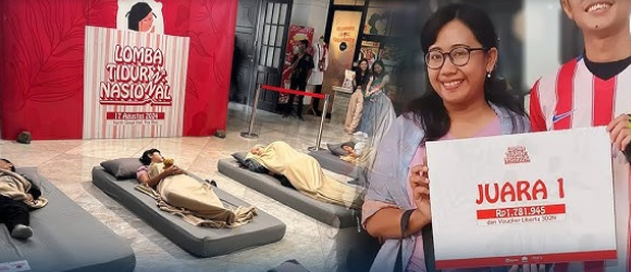 Viral Pemenang Lomba Tidur Meriahkan HUT Ke-79 RI, Yuniar Dwi Setiawati yang Tak Tidur Dua Hari ...
