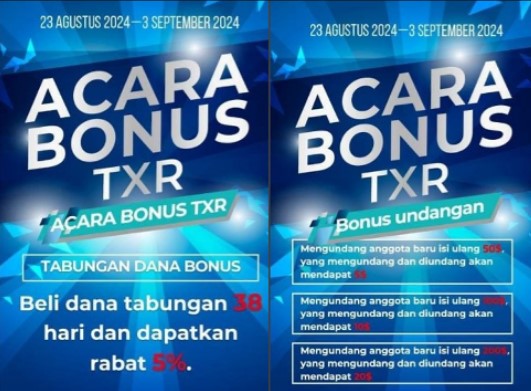 Gejala SCAM Aplikasi TXR Trading Makin Nyata, Ini Bukti yang Harus Diwaspadai Anggota ...